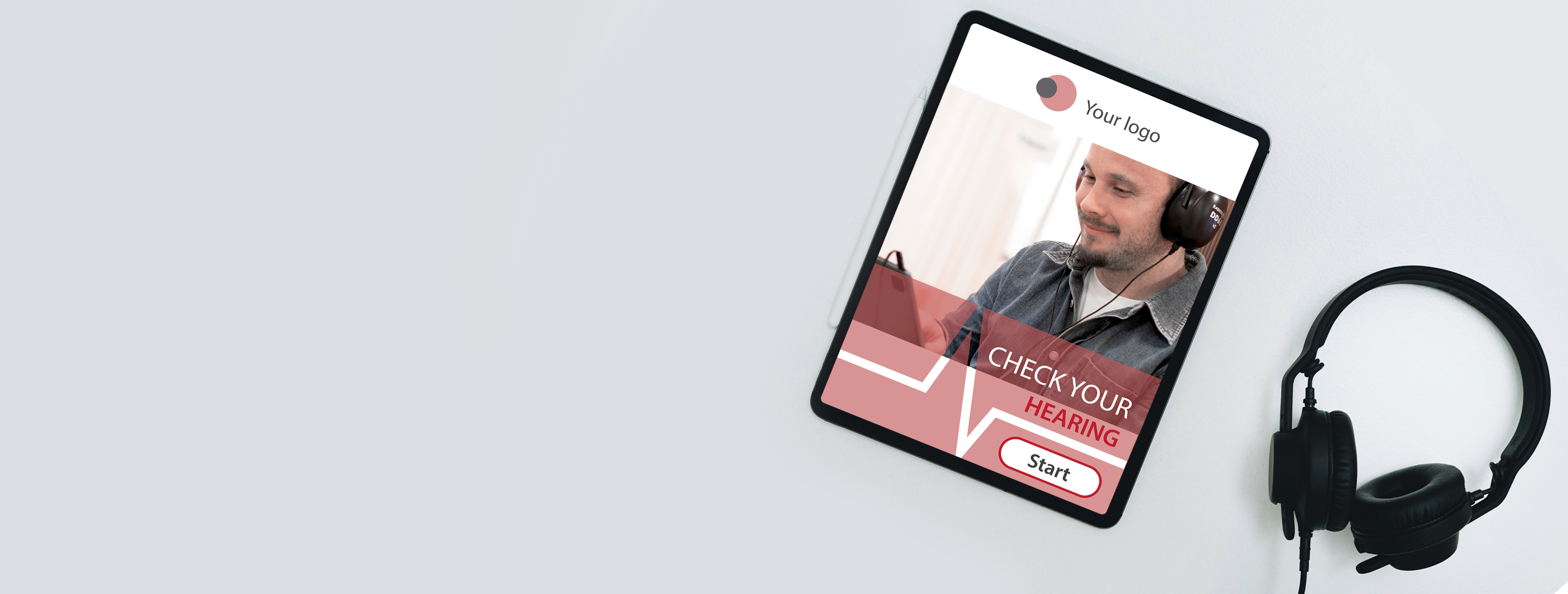 Get a fully branded hearing screener - Auditdata Engage - Auditdata