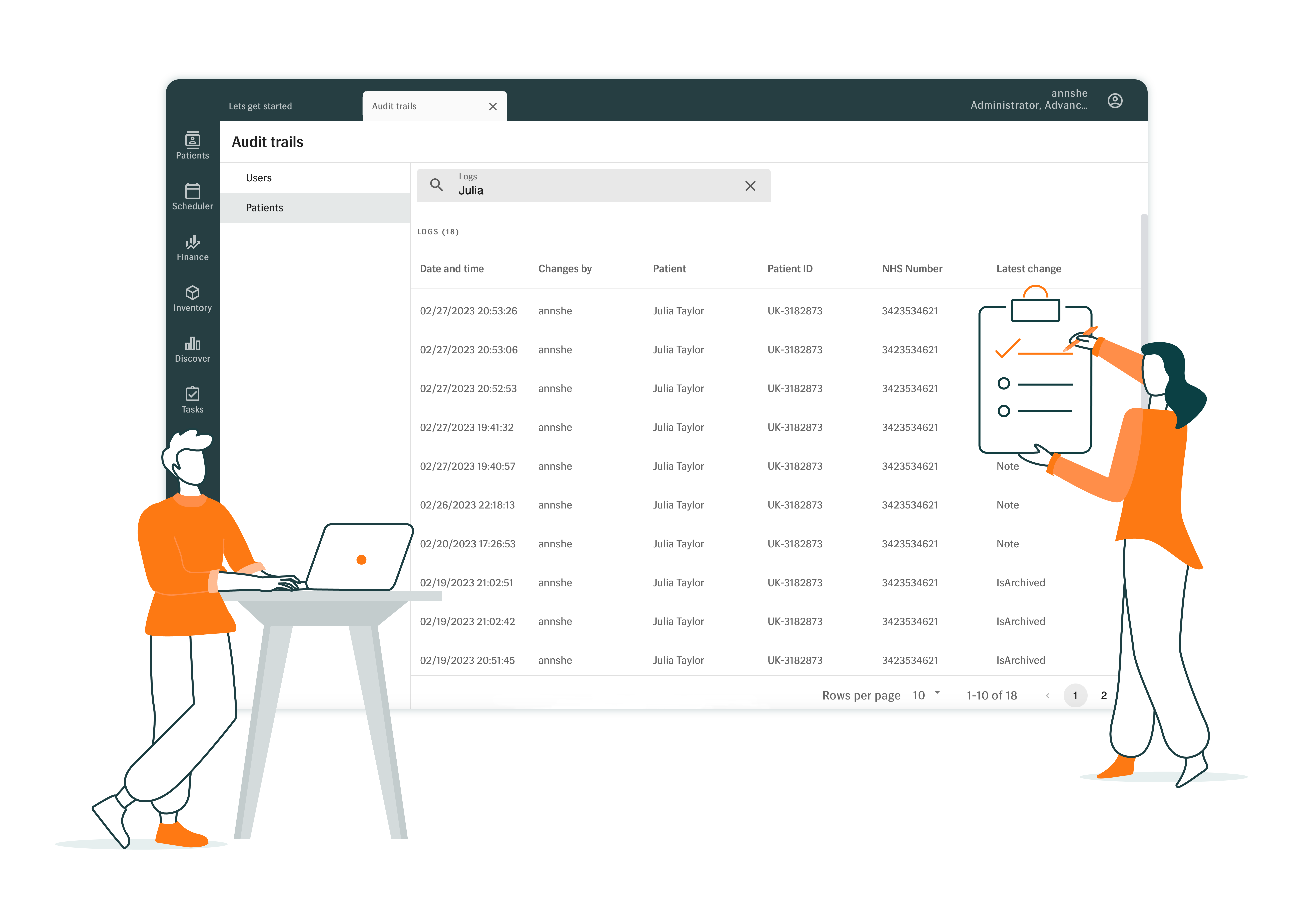 Streamline Administrative Tasks and Paperwork with Auditdata Manage False