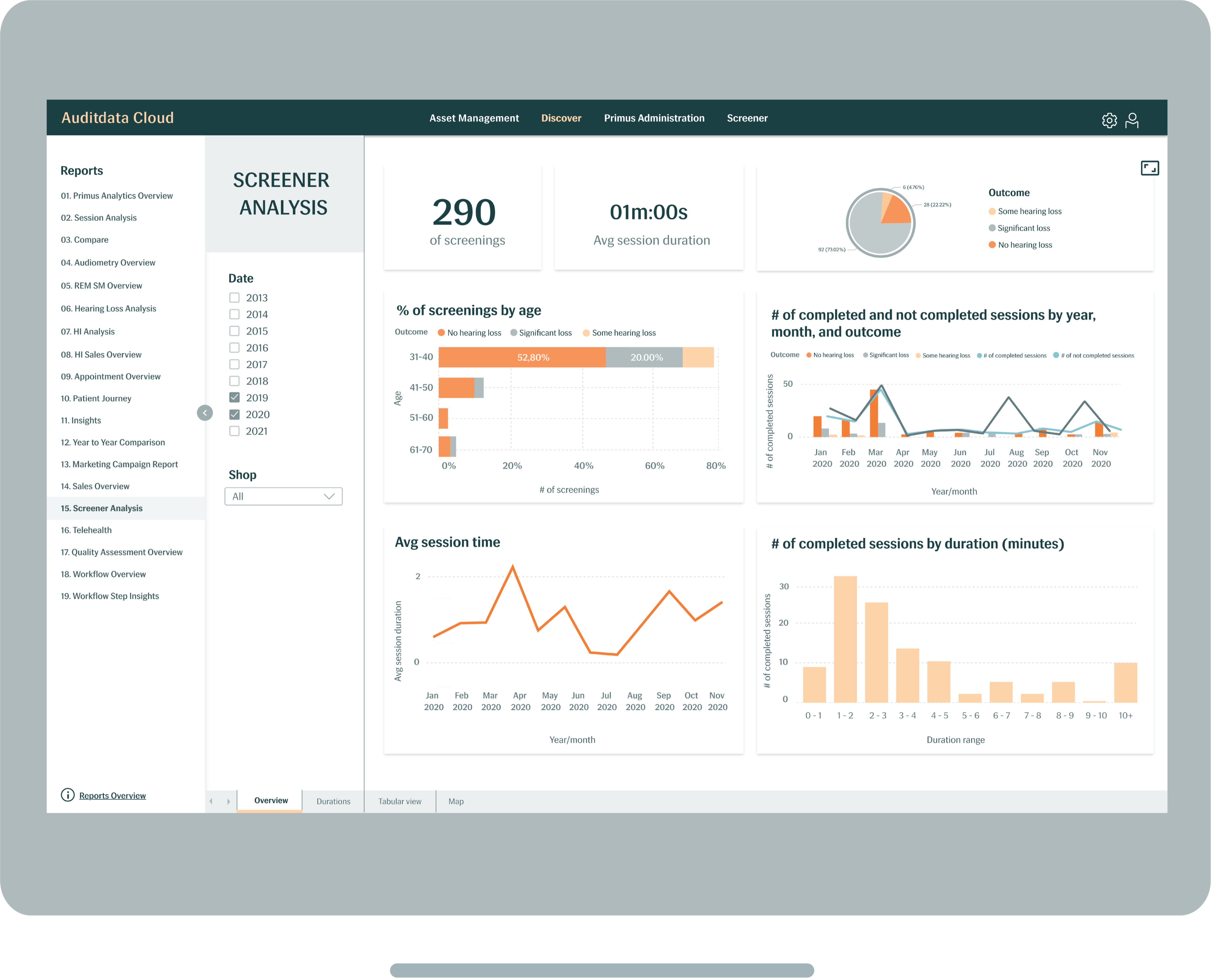 Audiology Systems - Audiology Practice Management Software - Auditdata